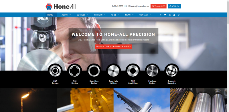 New Hone-All Website Is Now Ready & Live - Hone-All